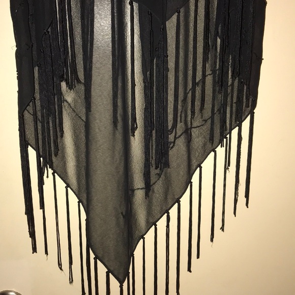 Accessories | Black Sheer Wrap | Poshmark